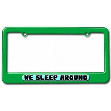 Wolf Howling At The Moon License Plate Tag Frame, Multiple Colors ...