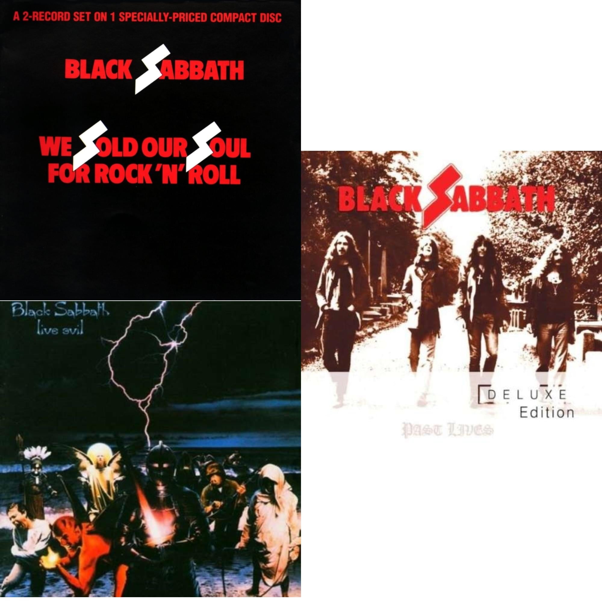 We Sold Our Soul For Rock N Roll & Live Evil & Past Lives [CD Bundle ...