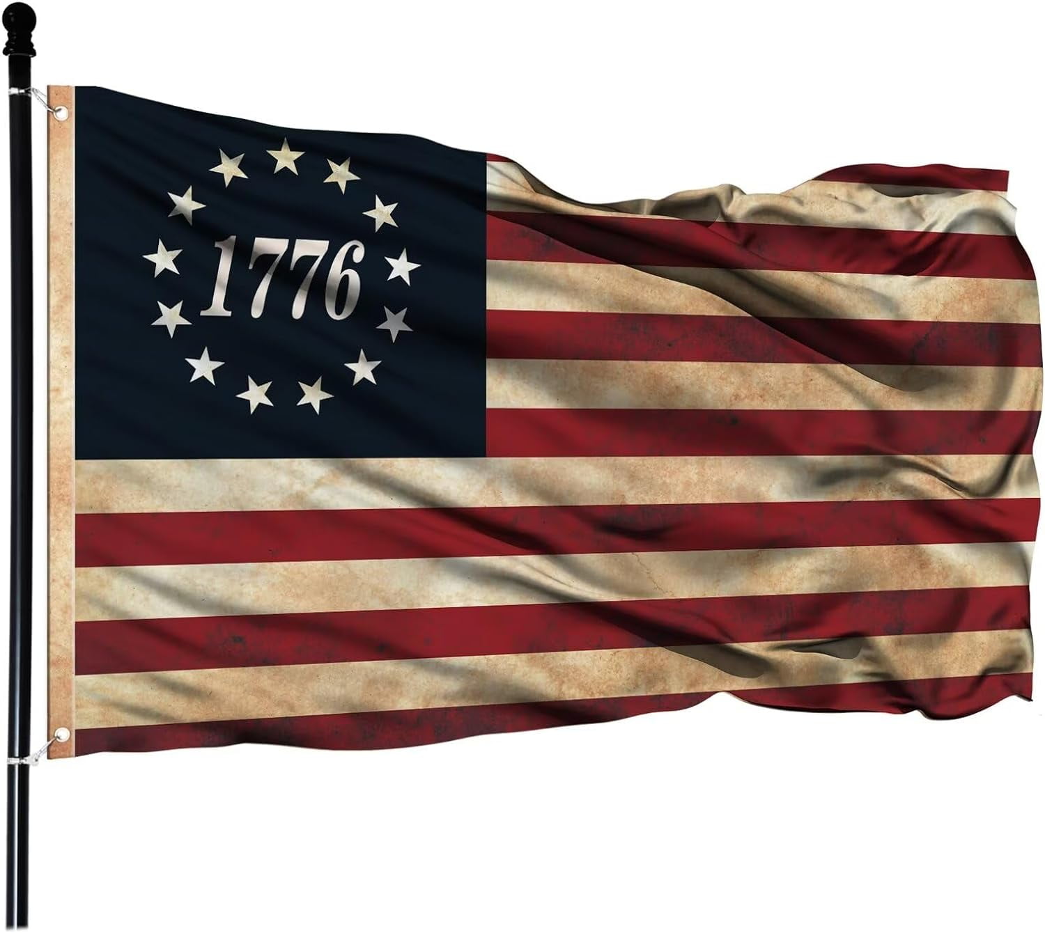 We The People 1776 Flag Outdoor Vintage American Betsy Ross 13 Star ...