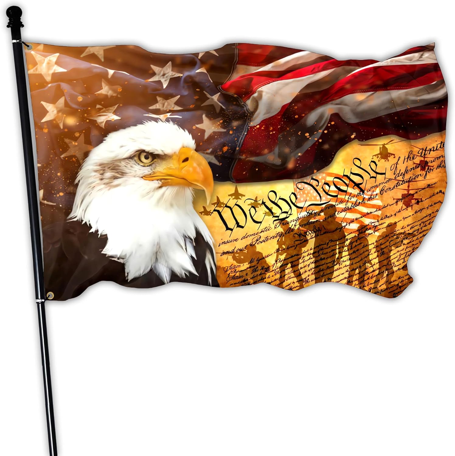 We The People American Flag Memorial Day 4th of July Independence Day ...