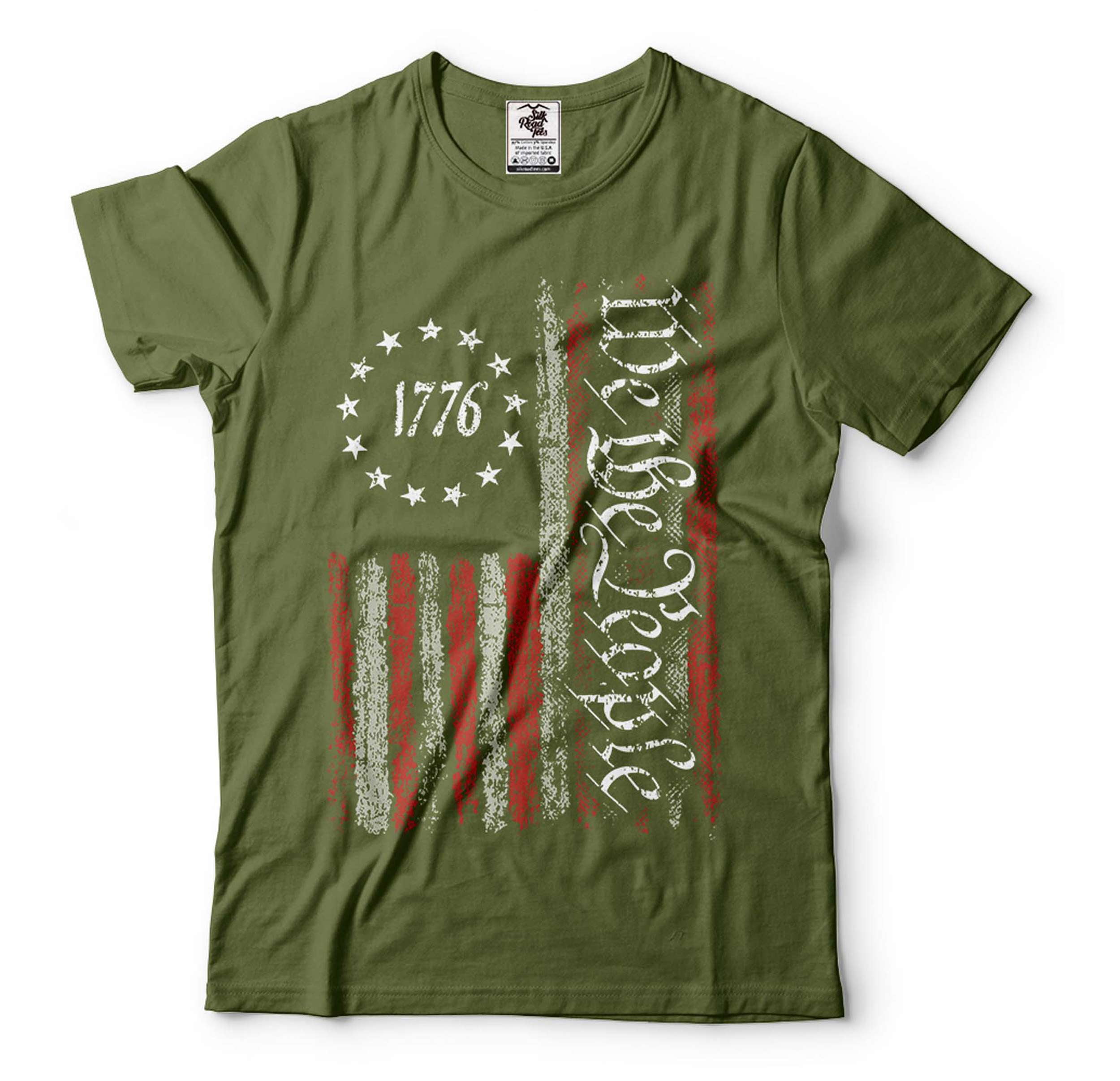 We The People Shirt 1776 Shirt 4th Of July T-Shirt Patriotic Gifts USA ...