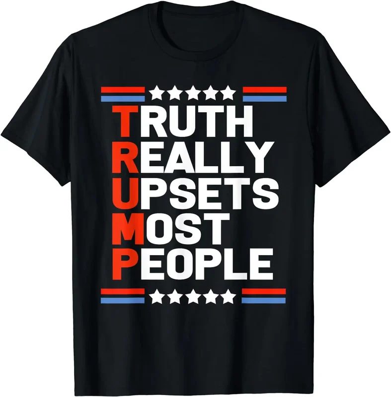 We The People Stand With Donald Trump 2024 American Flag T-Shirt ...