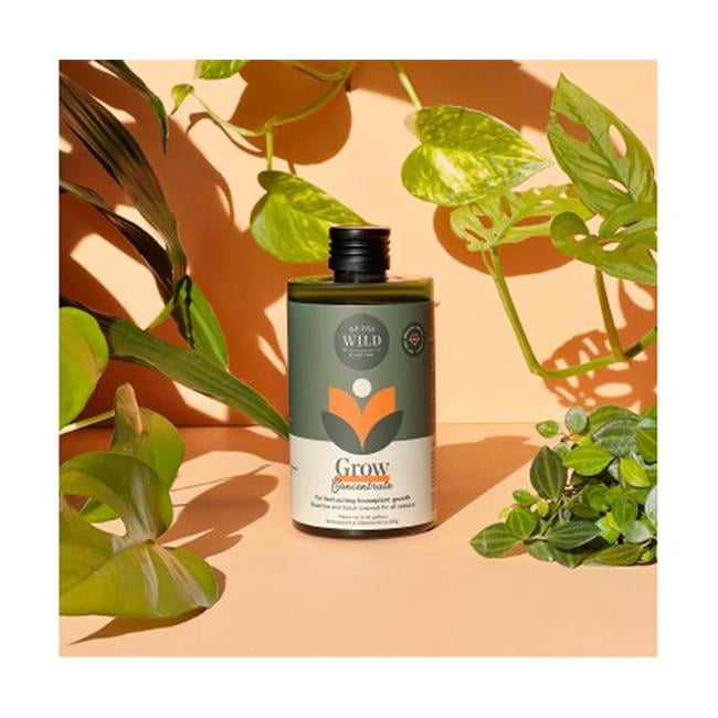 We the Wild 8 oz Concentrate Grow Microbiome Houseplant Food - Walmart.com