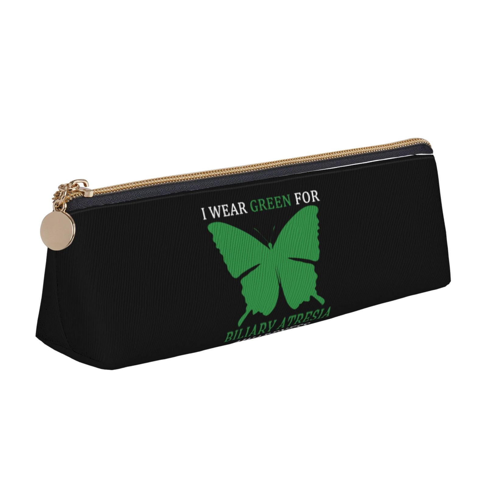 We Wear Green For Biliary Atresia Awareness Ribbon Pencil Case with ...