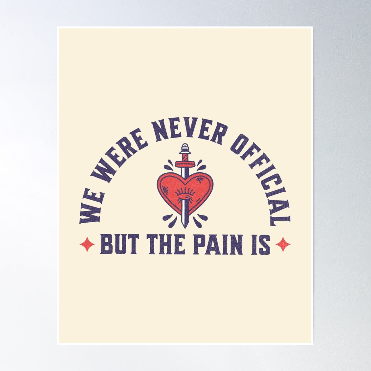 We Were Never Official But The Pain Is – Funny Situationship Quote ...
