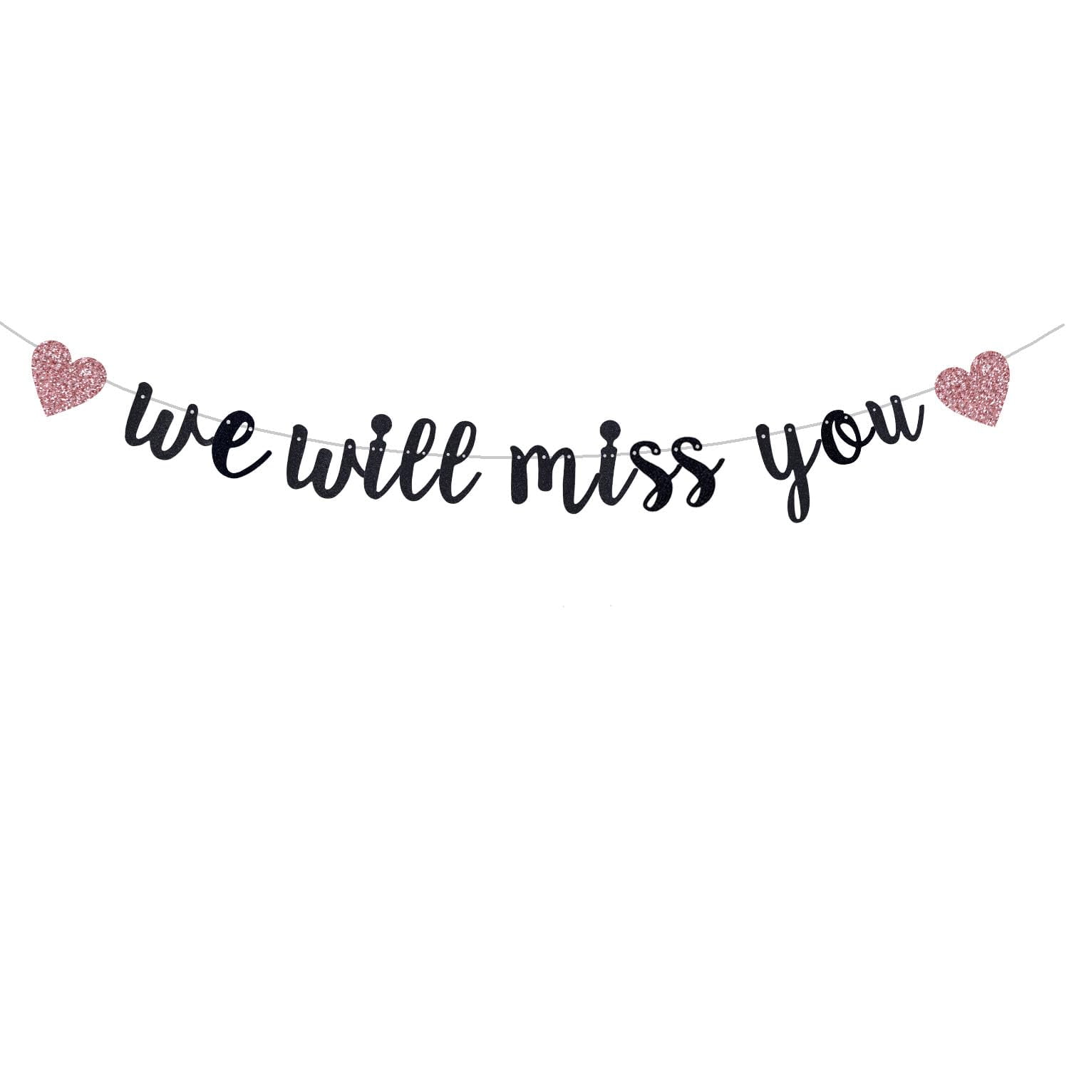 We Will Miss You Banner, Graduation/Leaving The Job/Job Change ...