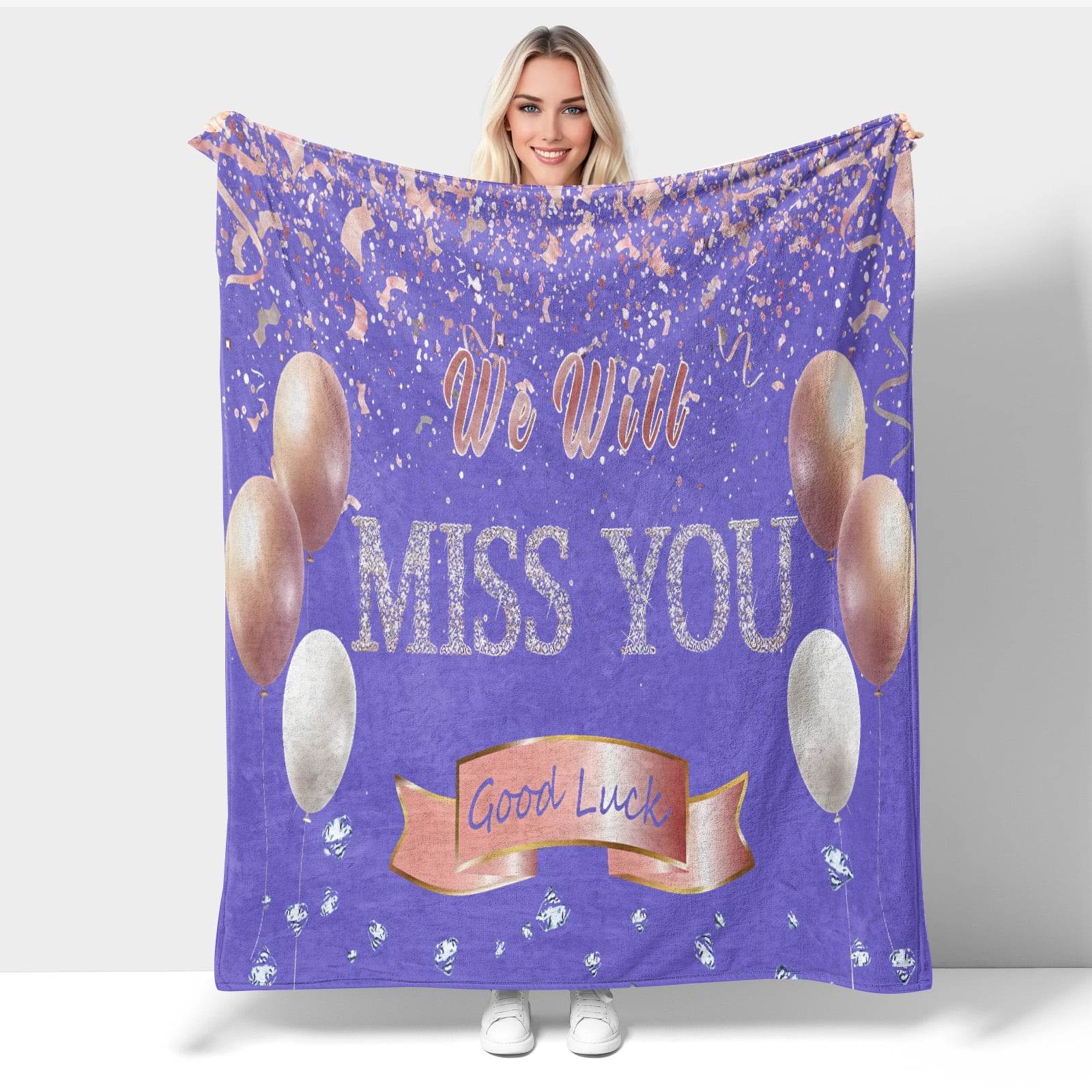 We Will Miss You Decorations Banner Backdrop – Perfect Going Away Party ...