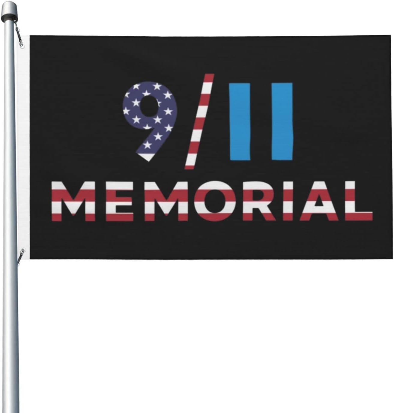 We Will Never Forget 911 Memorial Flag 3x5 Ft Outdoor Decoration Banner ...