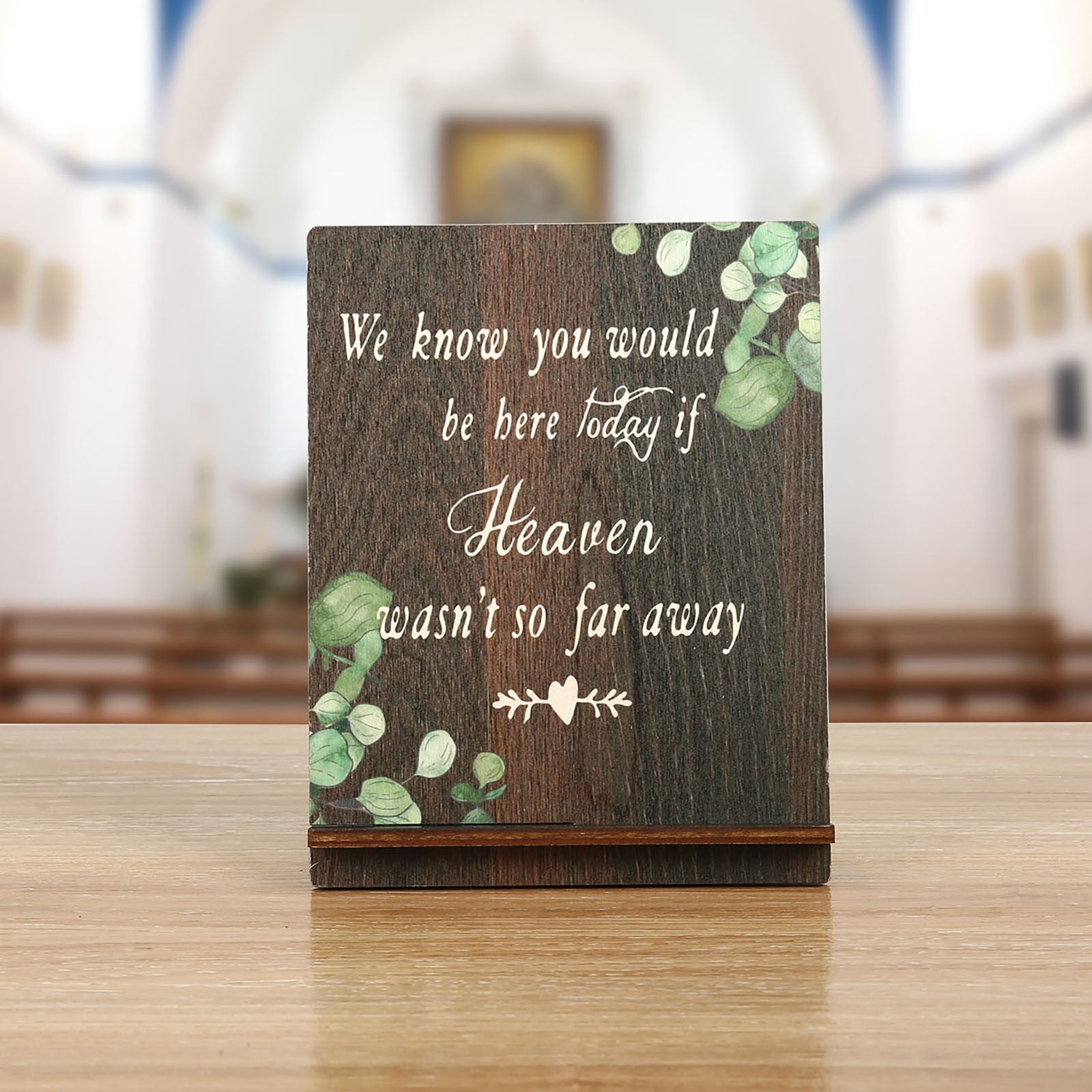 We You Would Be Here Today Wedding Sign Wooden Wedding Memorial Sign ...