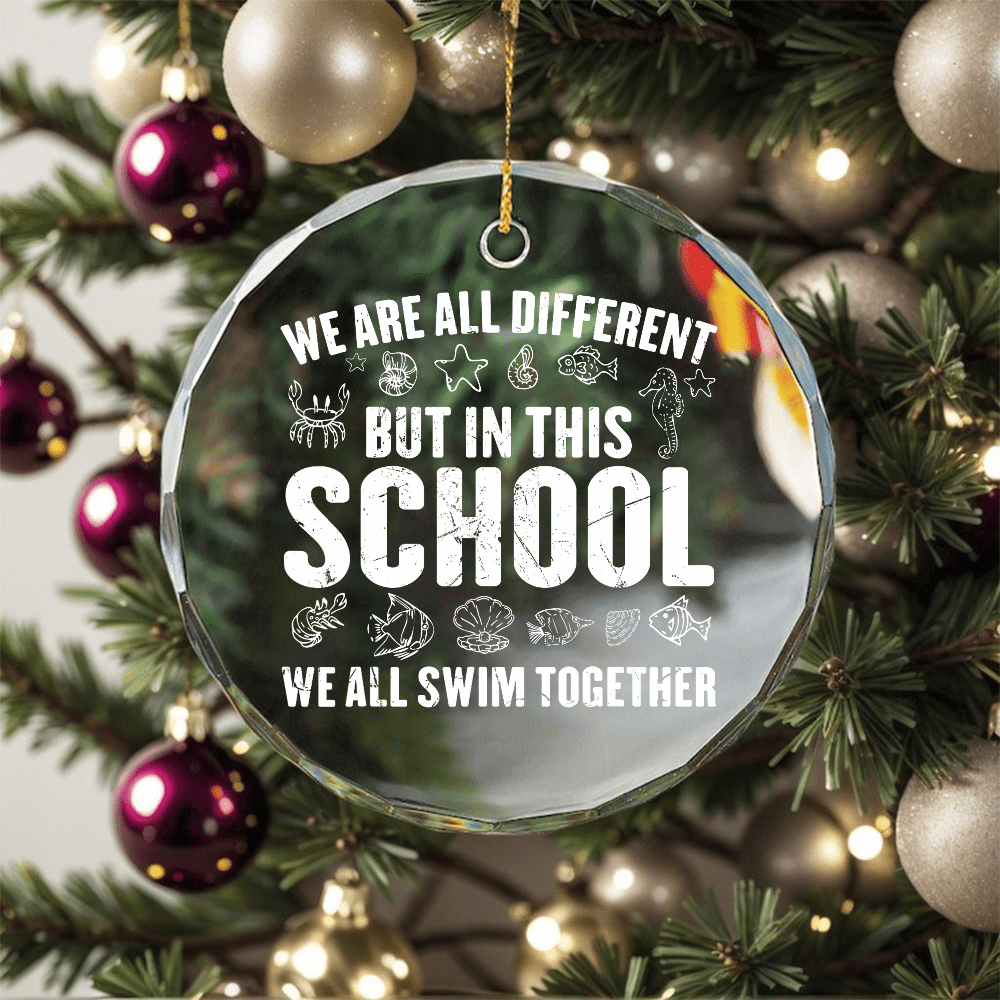 We are Different But in This School We Swim Together Ocean T-Shirt ...