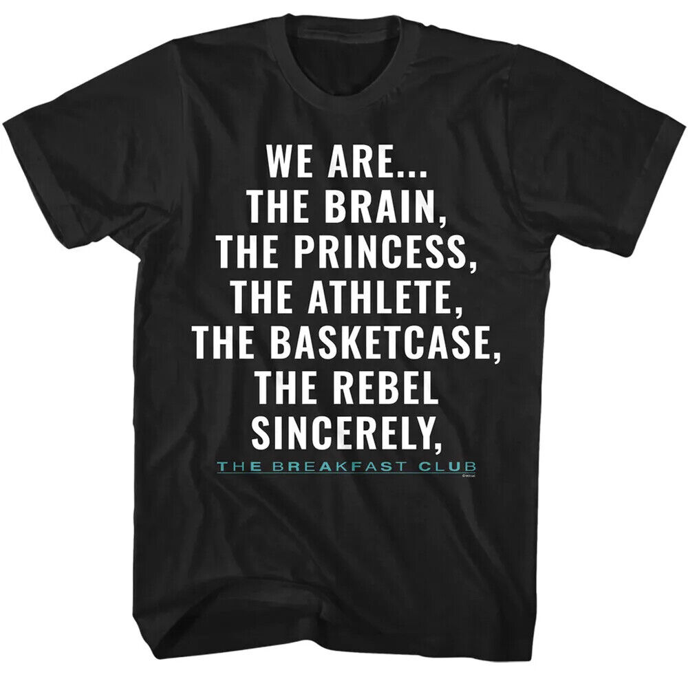 We are the Breakfast Club Men's T Shirt Criminal Basket Case Princess ...