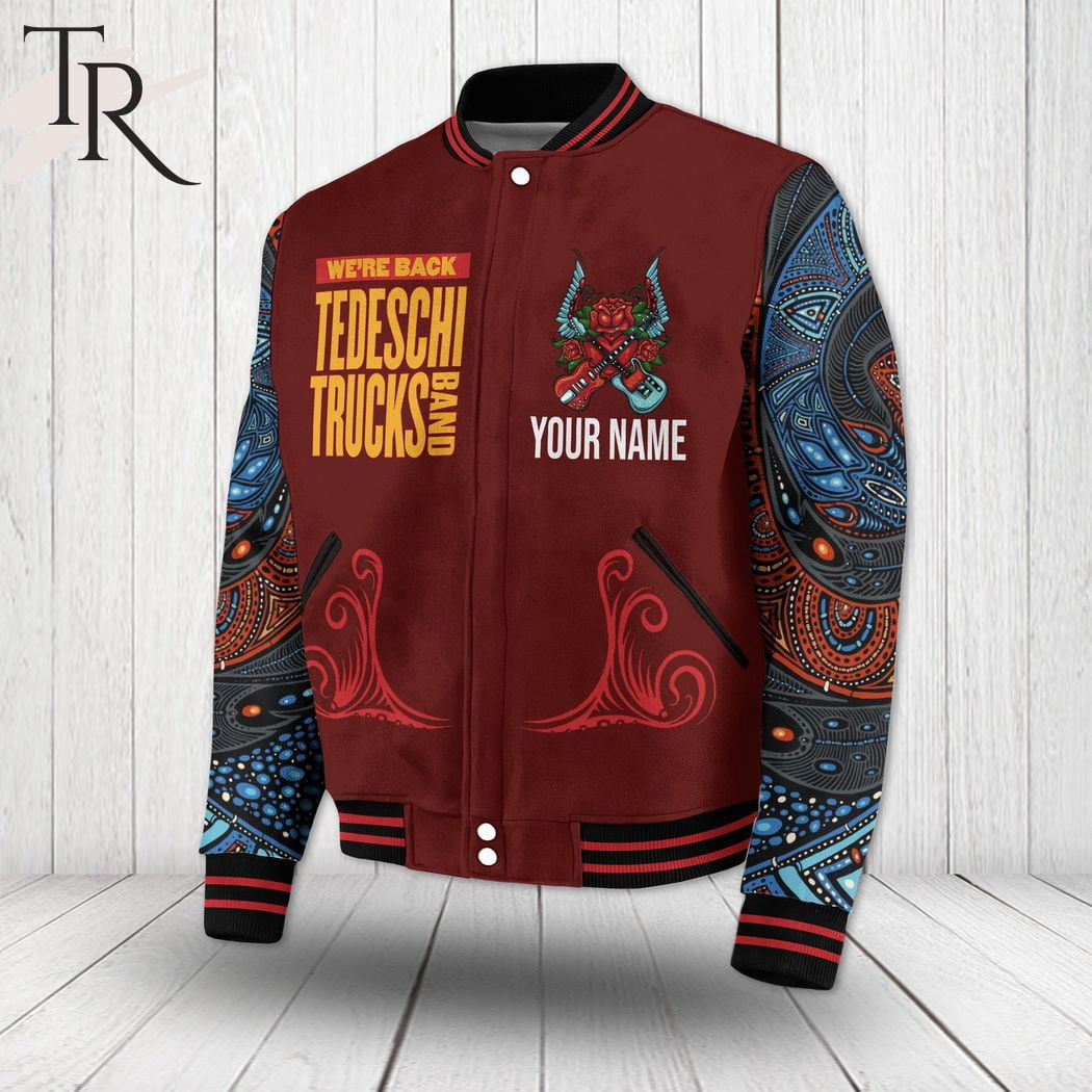 We're Back Tedeschi Trucks Band Basball Jacket - Walmart.com
