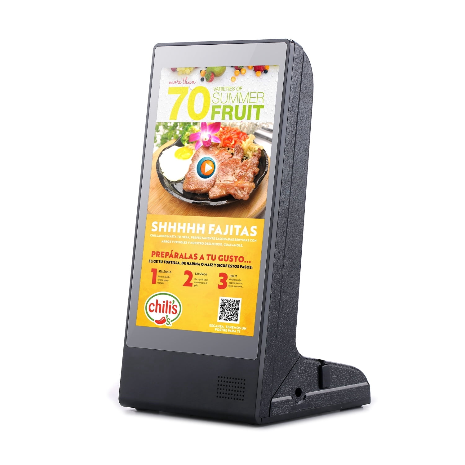 WeADS Android 11 Electric Sign with Sensitive Touch 8" LCD Screen and ...