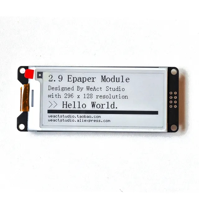 WeAct 2.9'' 2.13" 2.9 2.13 Inch Epaper Module E-paper E-Ink EInk ...