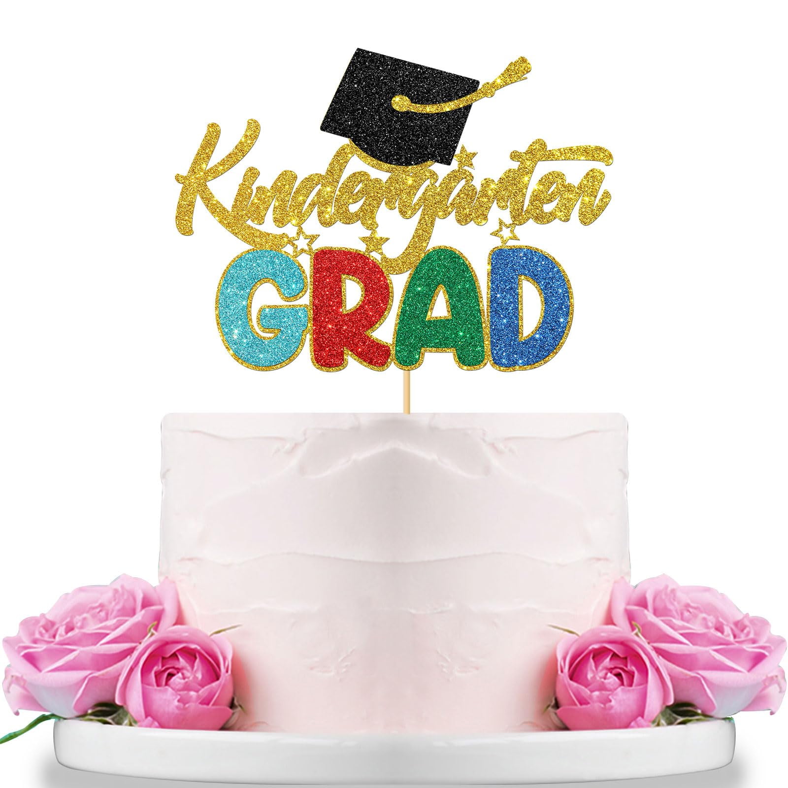 WeBenison Kindergarten Gard FEV6 Cake Topper Preschool Graduation Cake ...