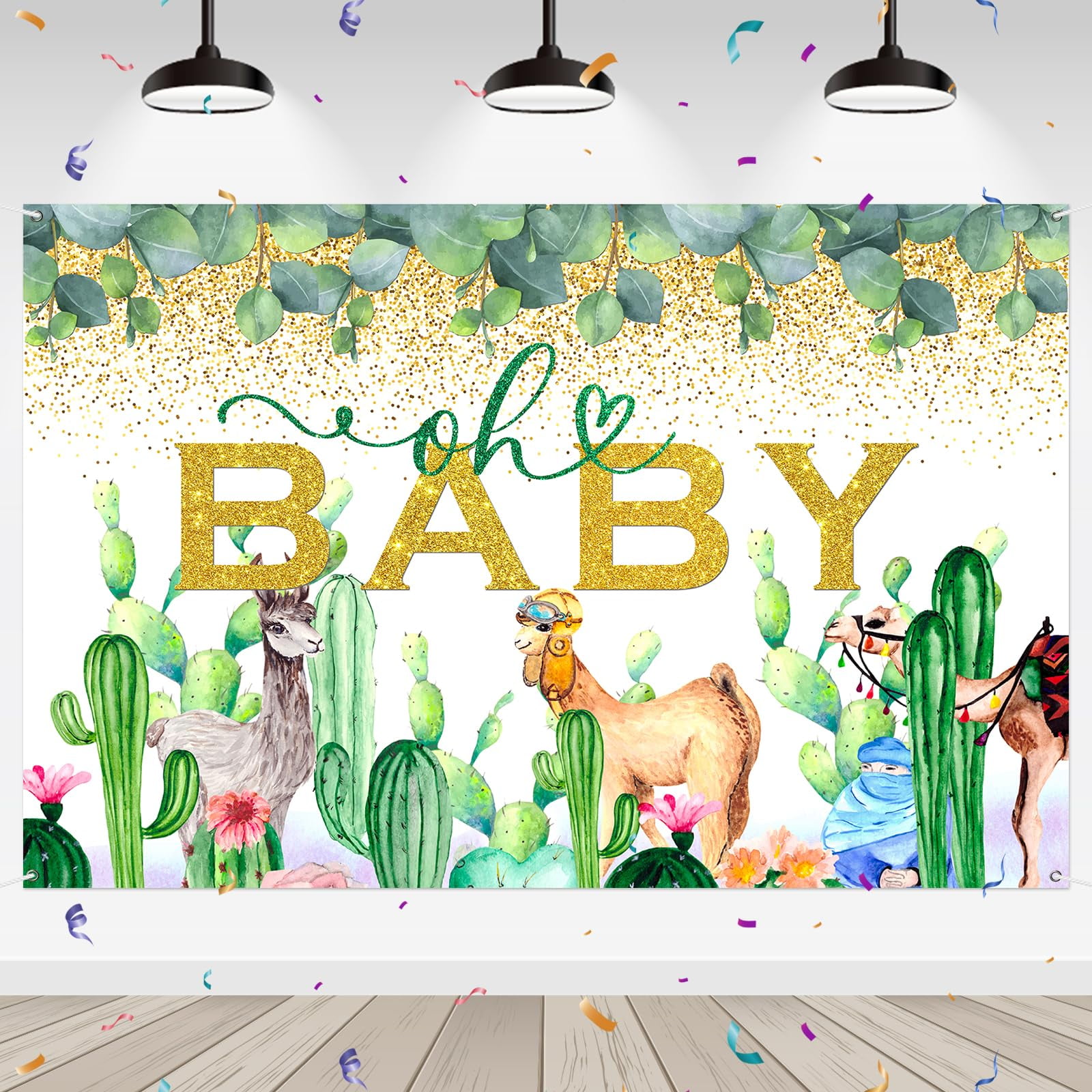WeBenison Oh BabyUMRT Backdrop Jungle Animals Theme Photography ...