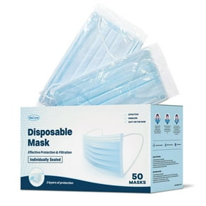 Disposable Face Masks in First Aid - Walmart.com