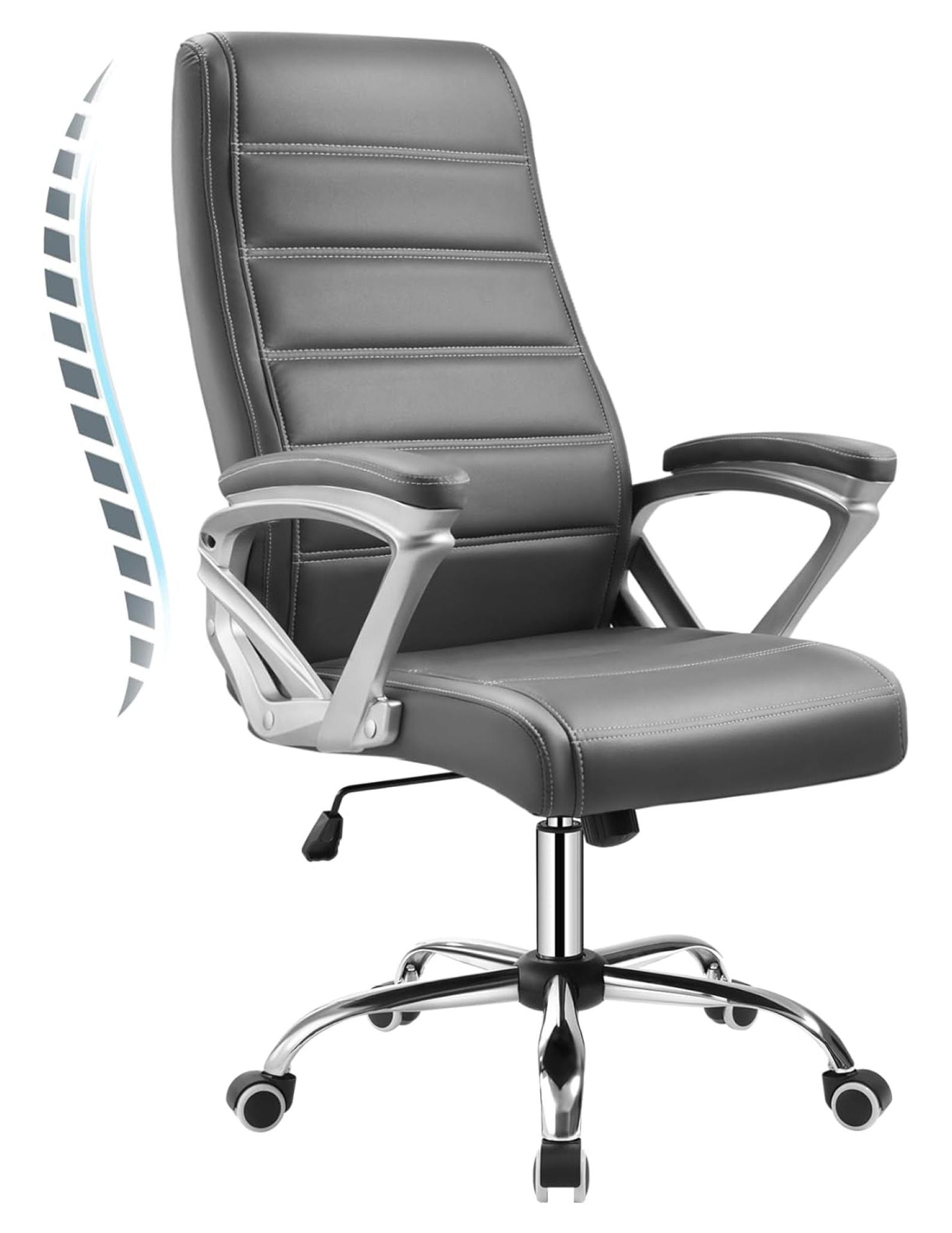 WeCcQuue Office Chair, Ergonomic Computer Chair, High Back Executive ...