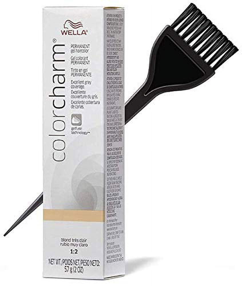 WeIla Color Charm GEL Permanent Haircolor (w/Sleek Brush) Hair Color ...