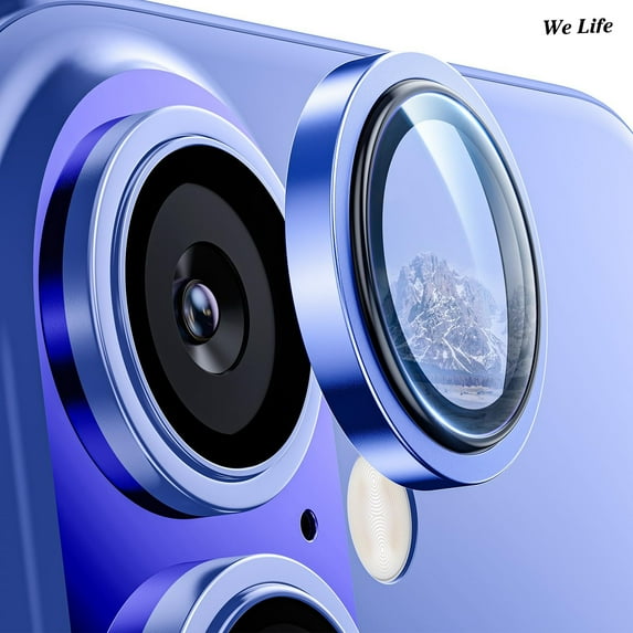 WeLife Compatible with iPhone 16 / iPhone 16 Plus Camera Lens Protector ...