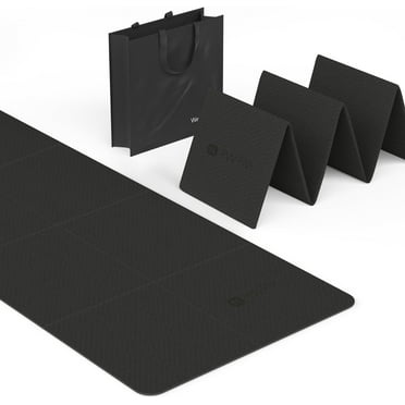 CAP Yoga Reversible Yoga Mat, 5mm with Carry Strap, Dahlia and Ginkgo ...