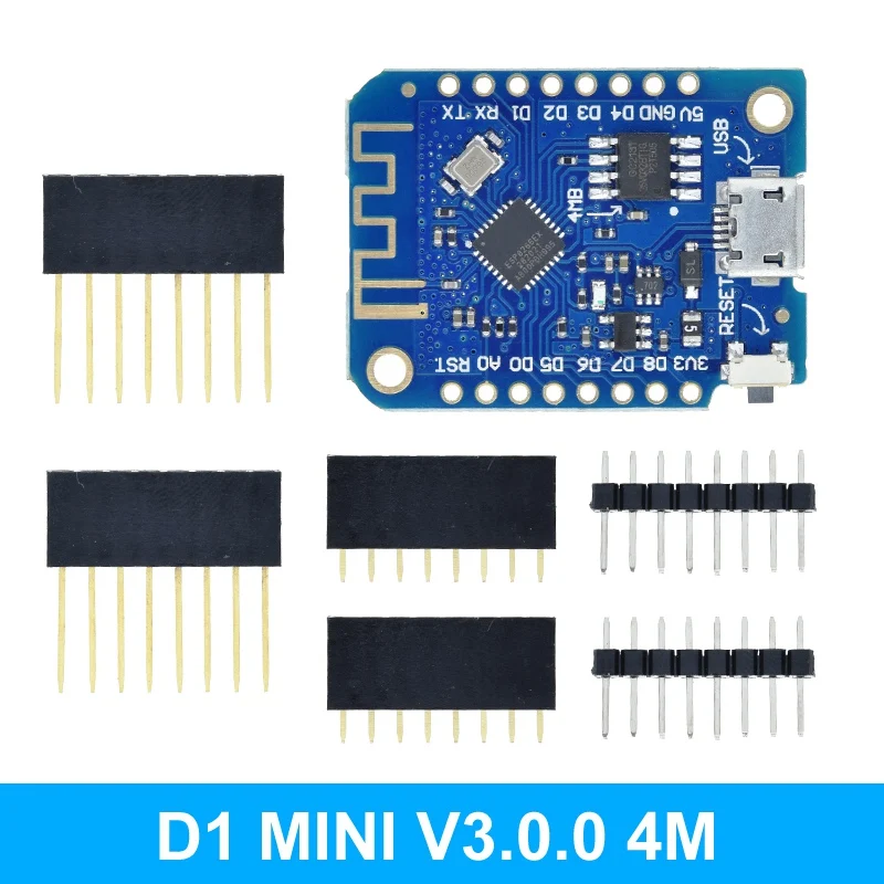 WeMos D1 Mini Pro V3.0 NodeMcu 4MB/16MB bytes Lua WIFI Internet of ...