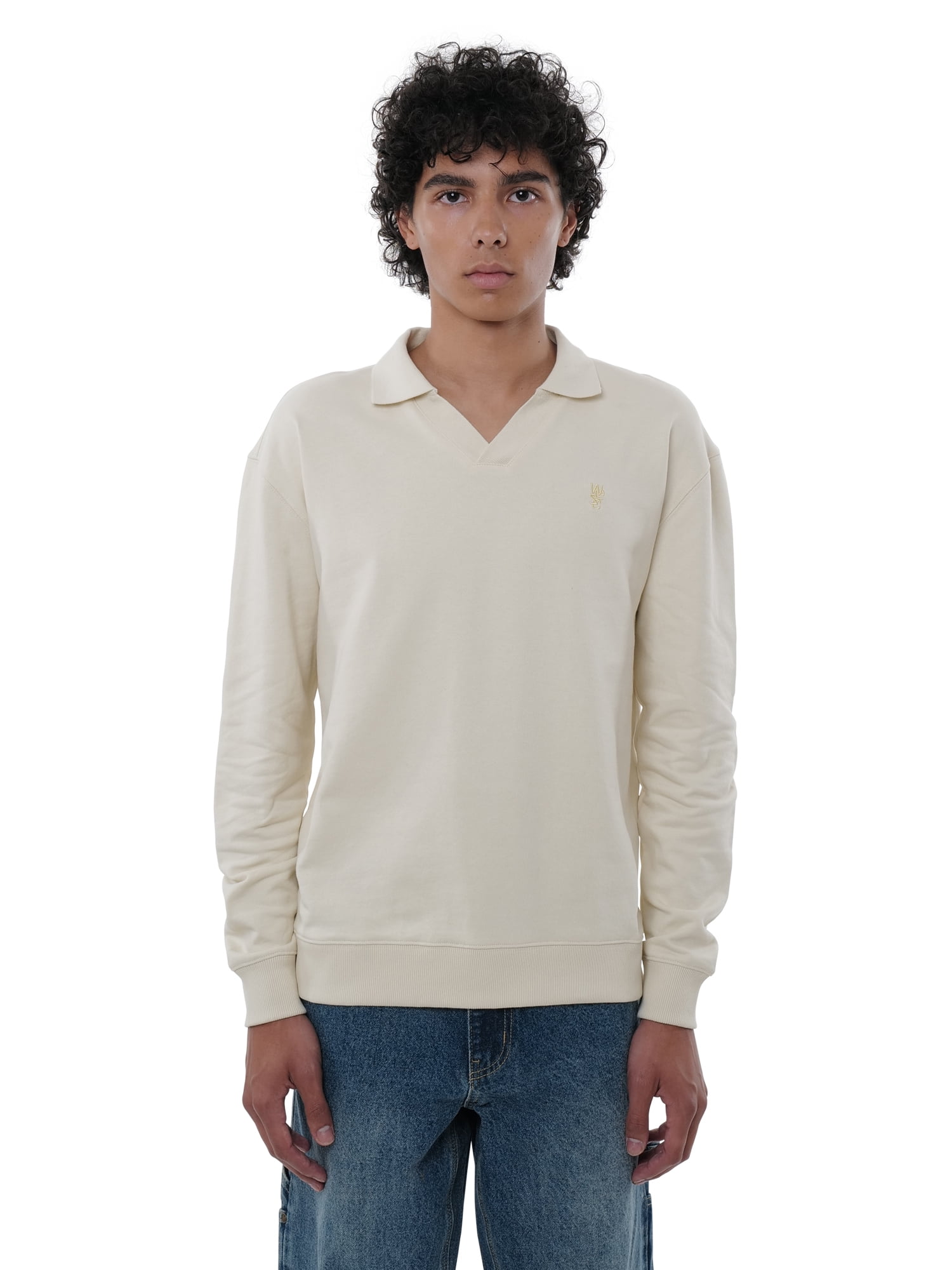 WeSC Men's Johnny Collar Knit Pullover Sweatshirt, XS - 2XL - Walmart.com