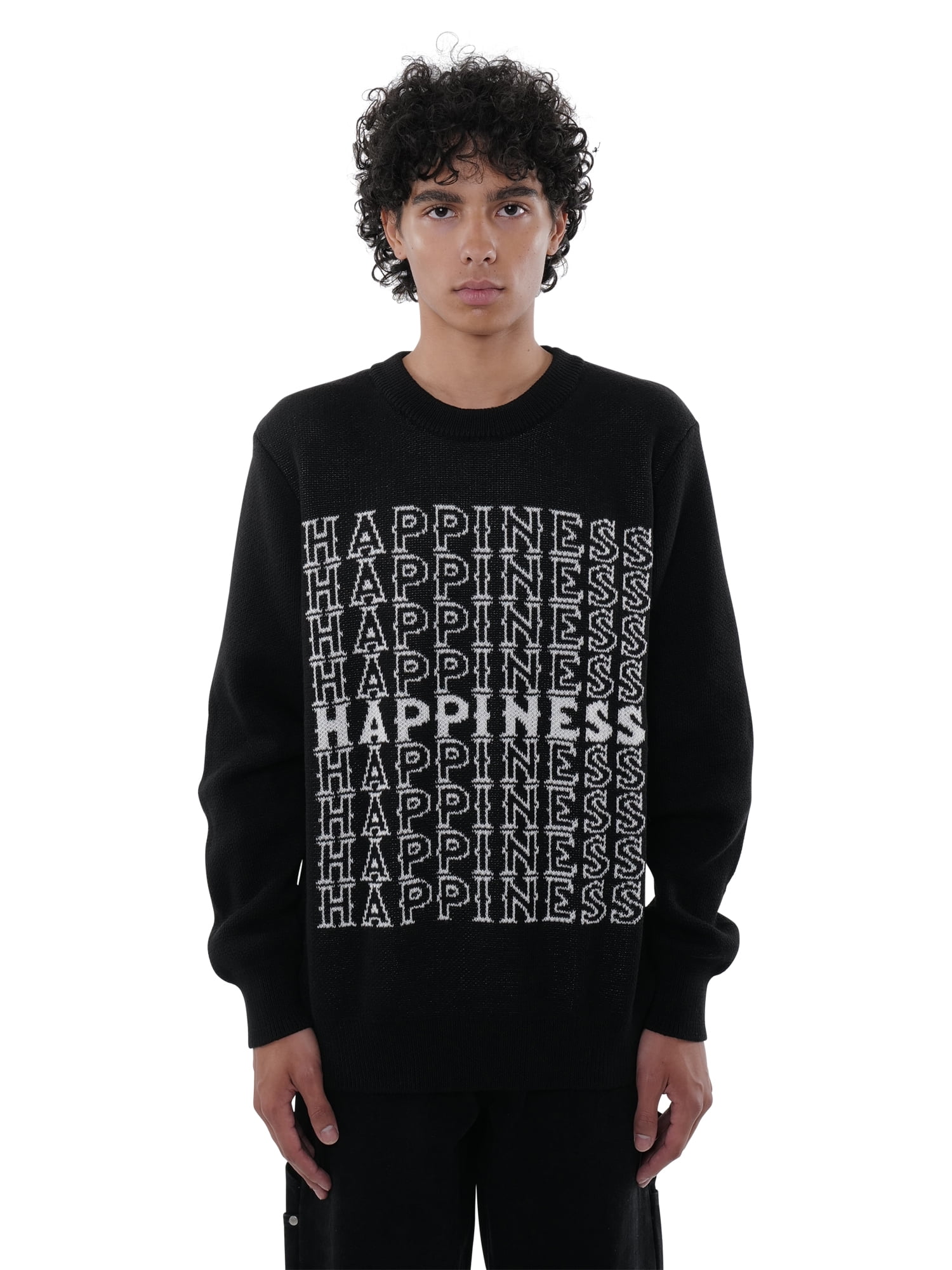 WeSC men's Leon Happiness Sweater - Relaxed Fit - Walmart.com