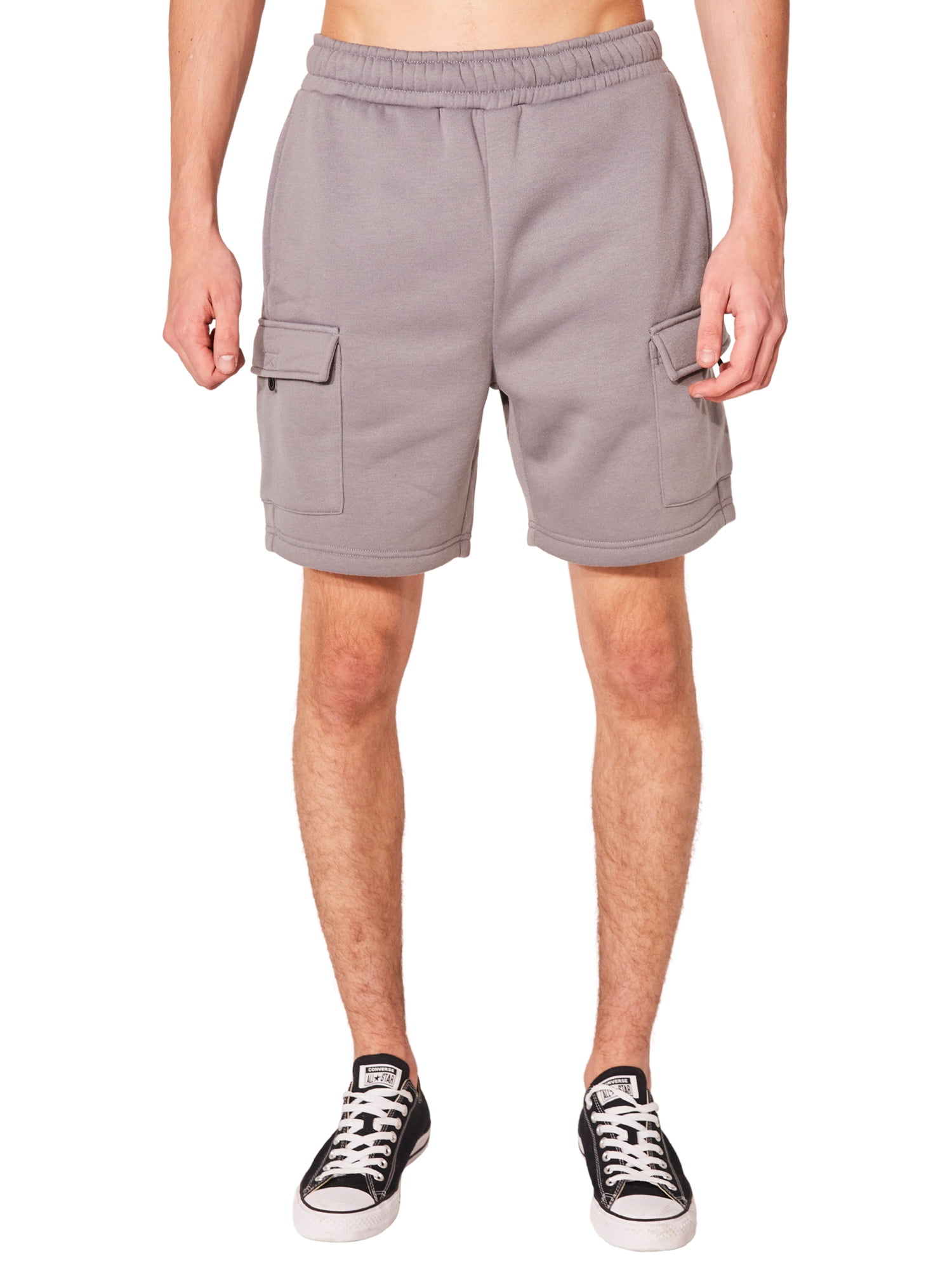 WeSC Men's 7" Fleece Cargo Shorts, Sizes XS-2XL - Walmart.com