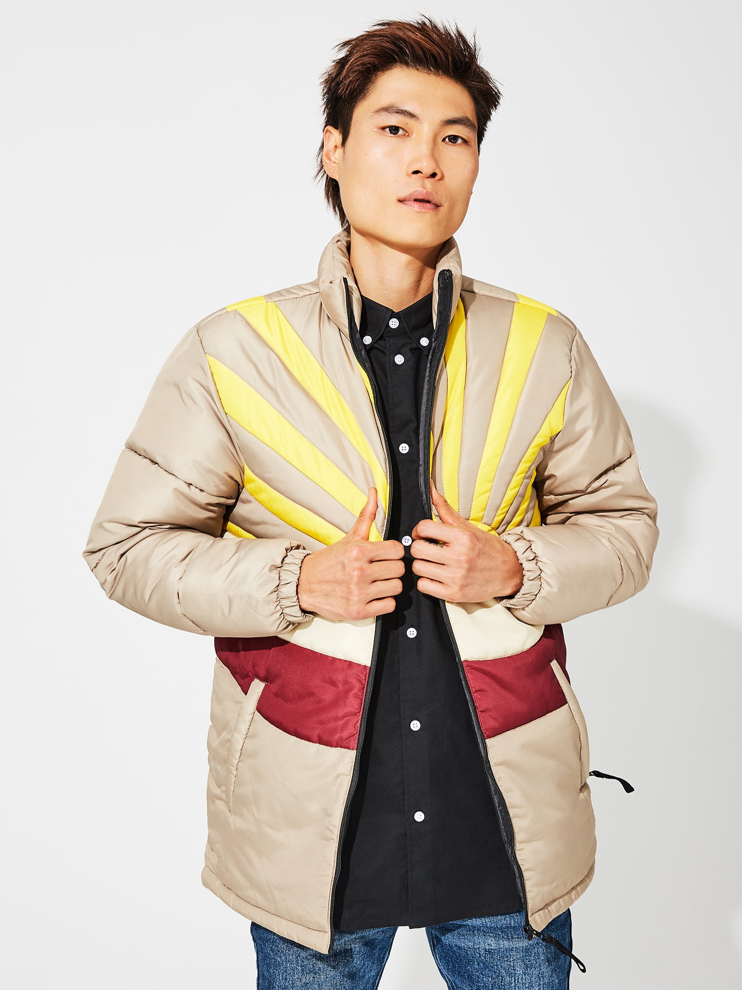 WeSC Men's Landscape Puffer Jacket, Sizes S-2XL - Walmart.com