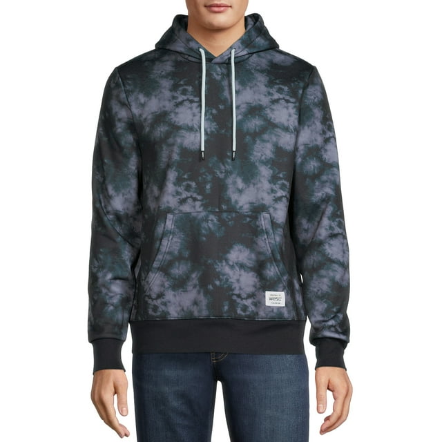 WeSC Men's Tie Dye Fleece Hoodie, Sizes S-2XL - Walmart.com
