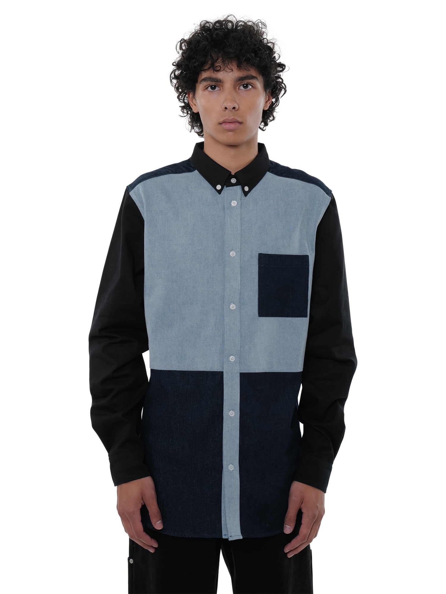 WeSC Men's Oden Blocked Shirt, XS - 2XL - Walmart.com