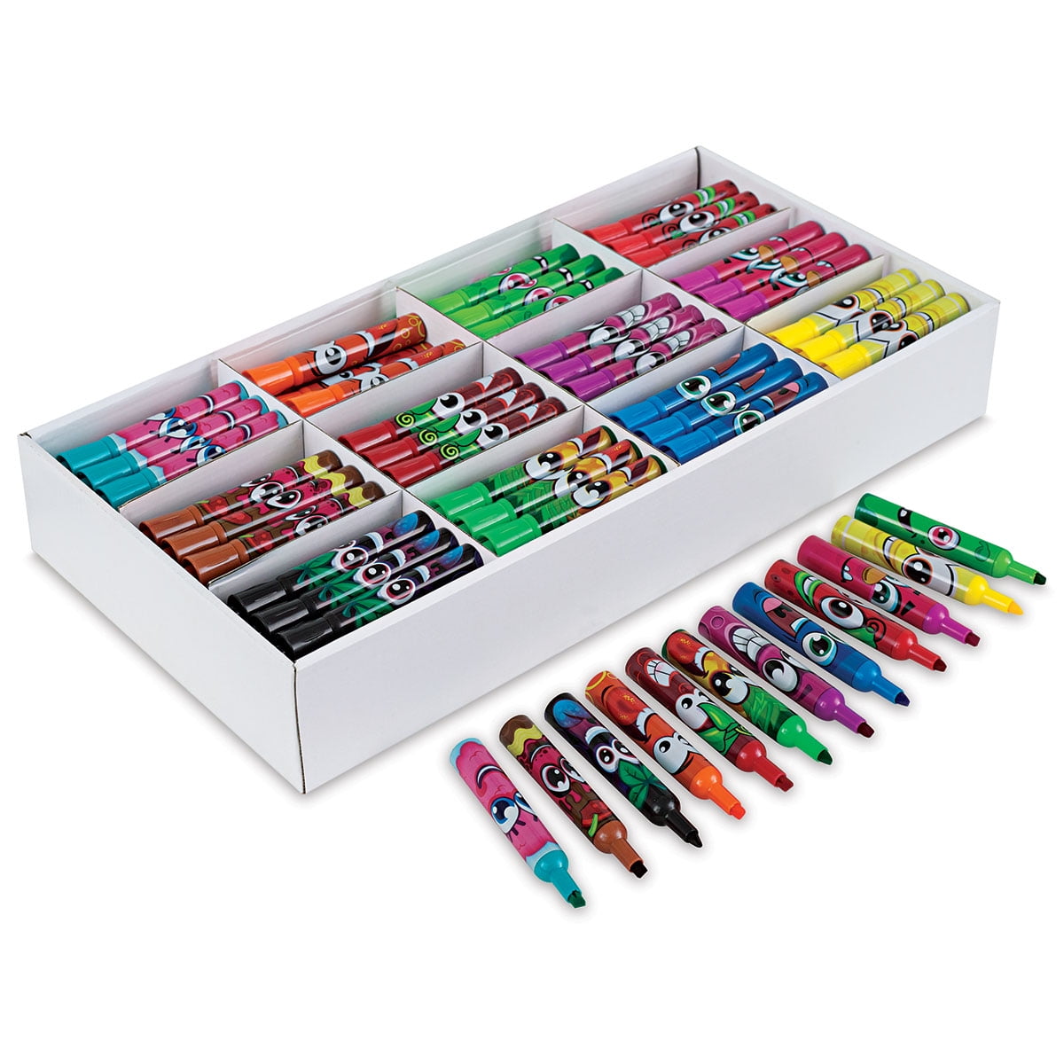 WeVeel Scentos Scented Markers - Chisel Tip, Class Pack of 192 ...