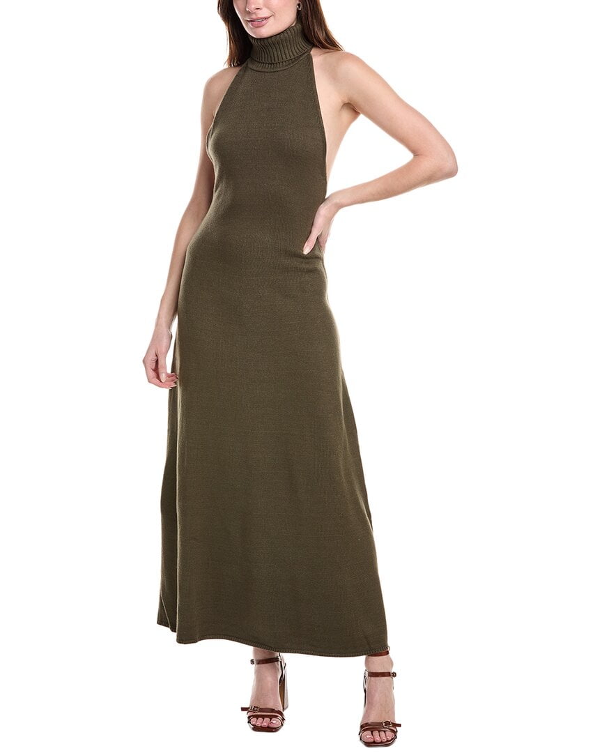 WeWoreWhat womens Open Back Halter Maxi Dress, XXS, Grey - Walmart.com