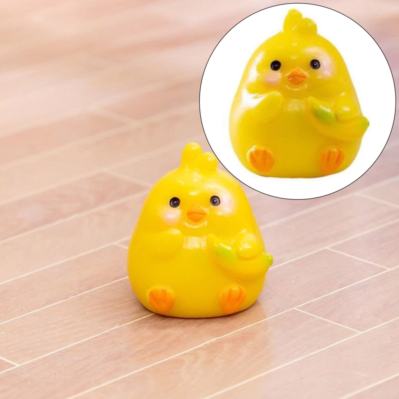 Weaklki Multi-color,Mini Chicken Statue Mini Resin Chicken Statue ...