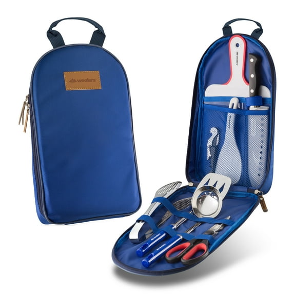 Wealers 11pc Outdoor Cooking Cookware Kit, Camping Utensils Set ...