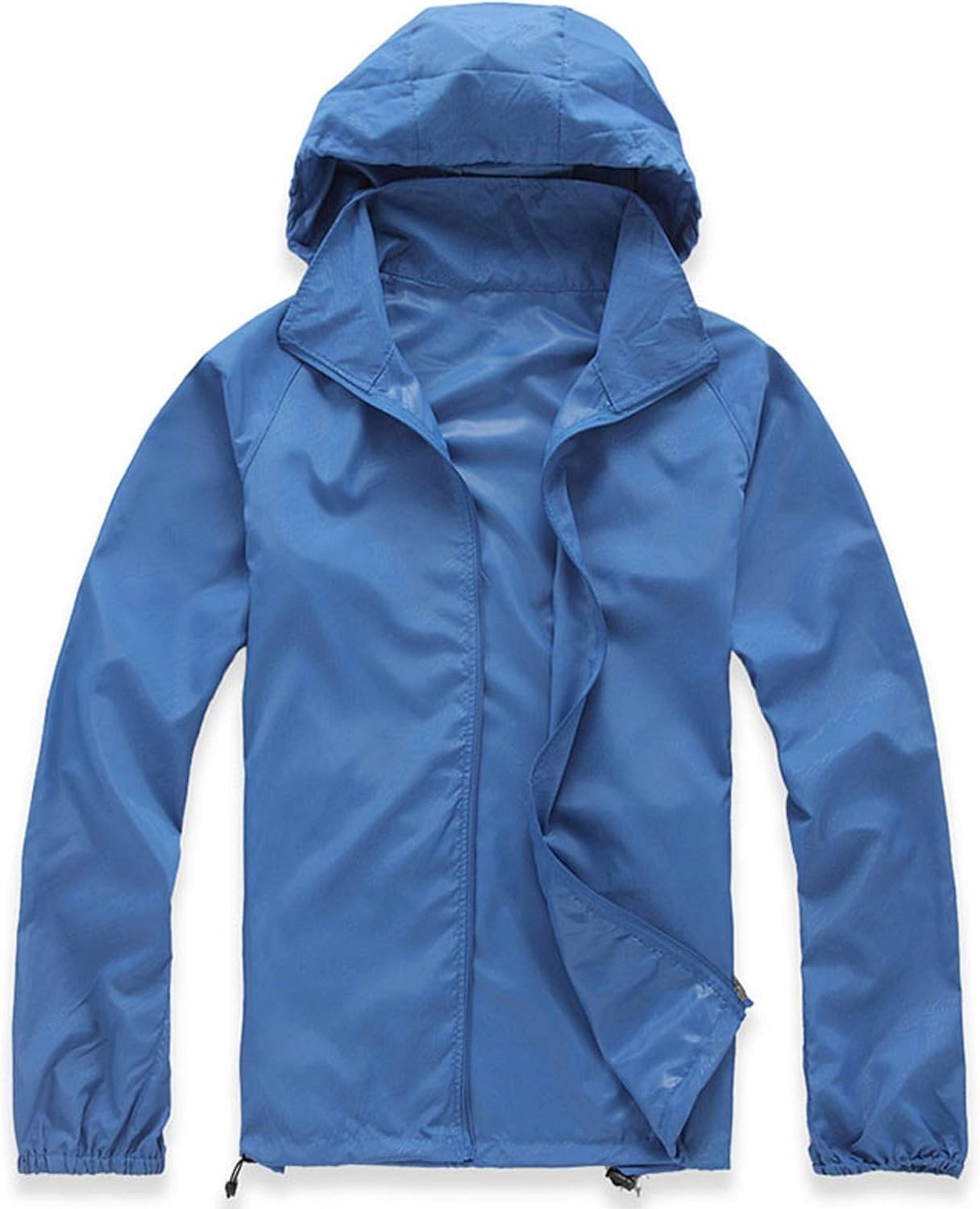 Wealers Mens Lightweight Jacket, Thin Waterproof Raincoat with UV ...