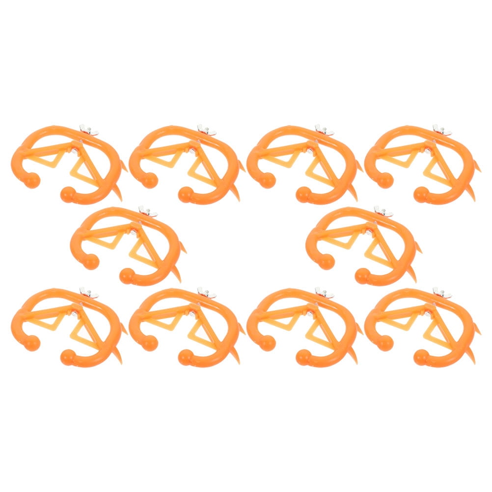 Weaner 10 Pcs Calf Weaning Tool Cattle Nose Rings Cow Plushies Clip ...