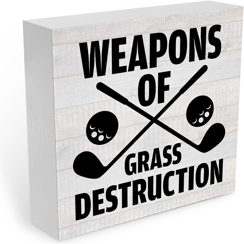 Weapons of Grass Destruction Canvas Prints Wall Art Decor Desk Sign ...