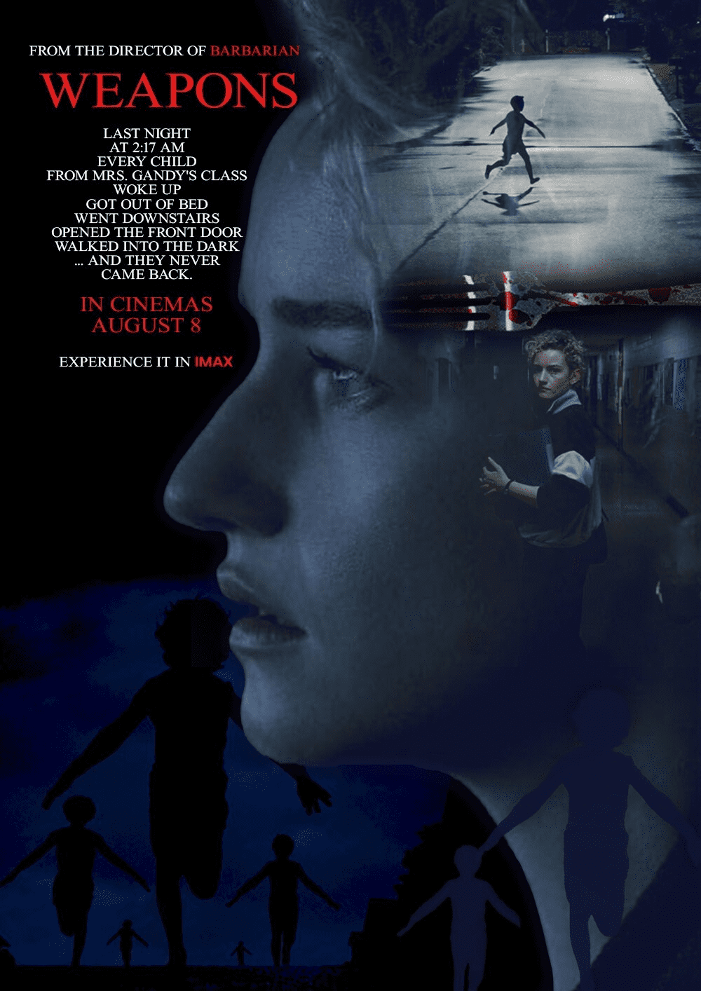 Weapons Movie Poster – 2025 Horror Film - Walmart.com