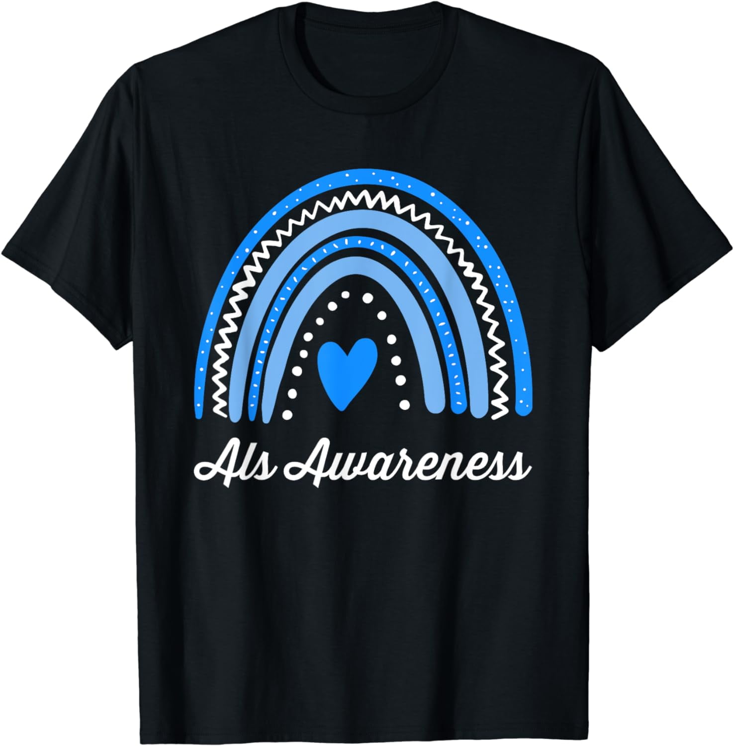 Wear Blue - ALS Awareness T-Shirt - Walmart.com