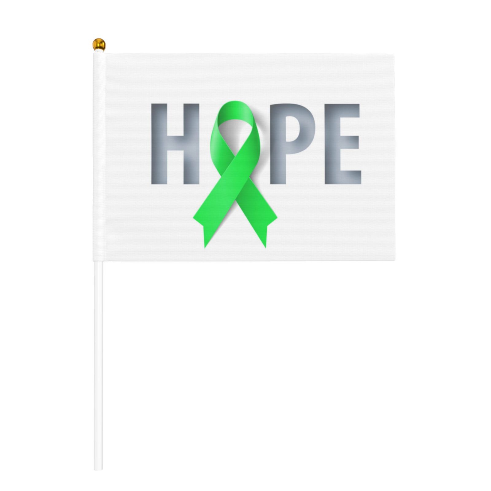 Wear Green For Duchenne Muscular Dystrophy Awareness Flag Small Mini ...