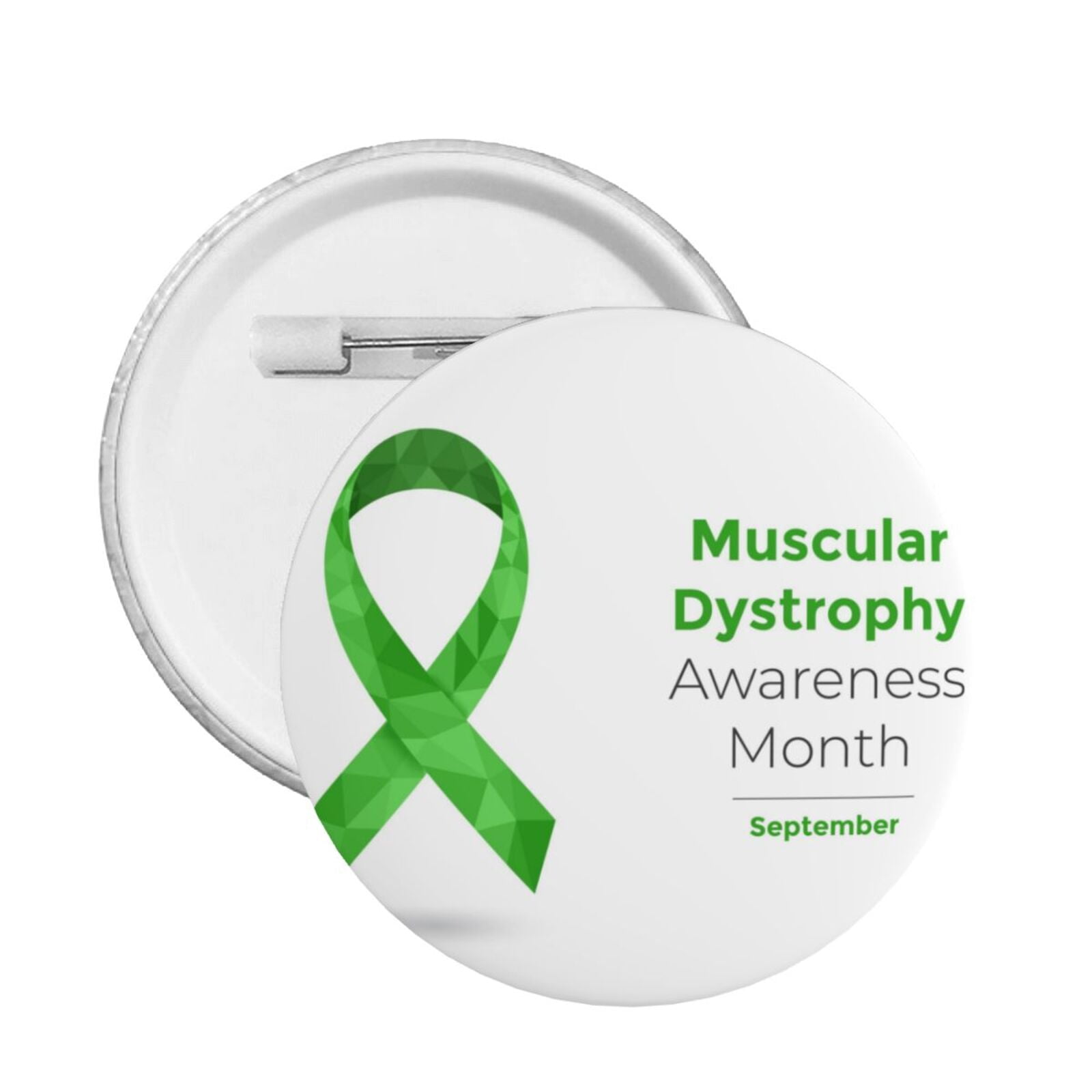 Wear Green For Duchenne Muscular Dystrophy Awareness Pin Button Badge ...
