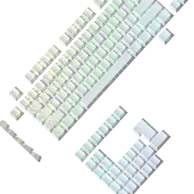 Wear Keycaps Featuring Gradients Side Backlits Design and Uniform ...