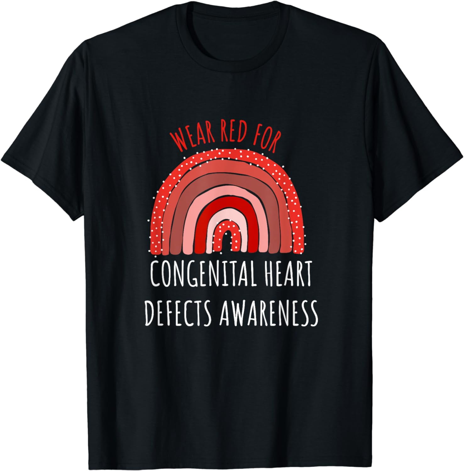 Wear Red For Congenital Heart Defects Awareness T-Shirt - Walmart.com