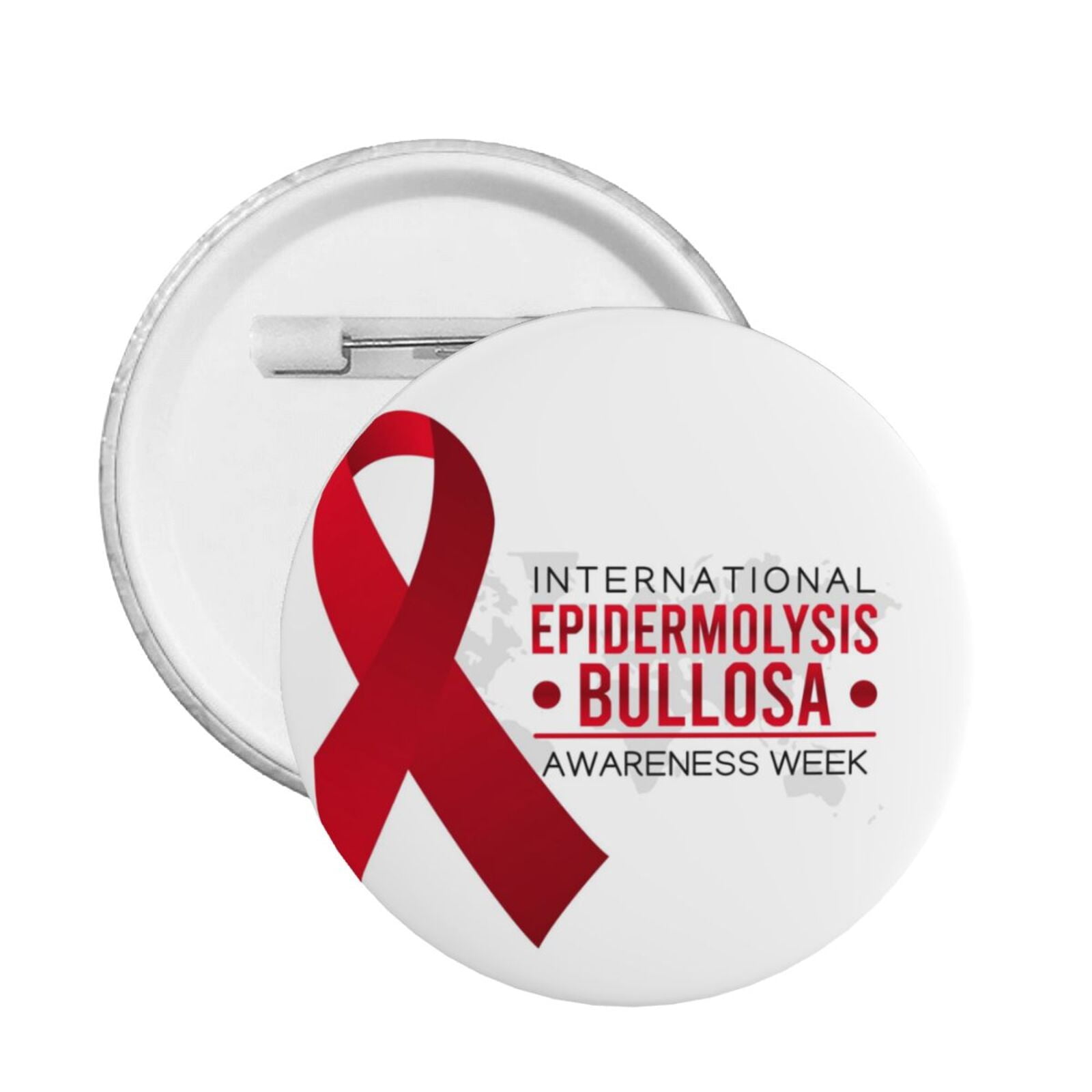 Wear Red For Epidermolysis Bullosa Awareness Pin Button Badge ...