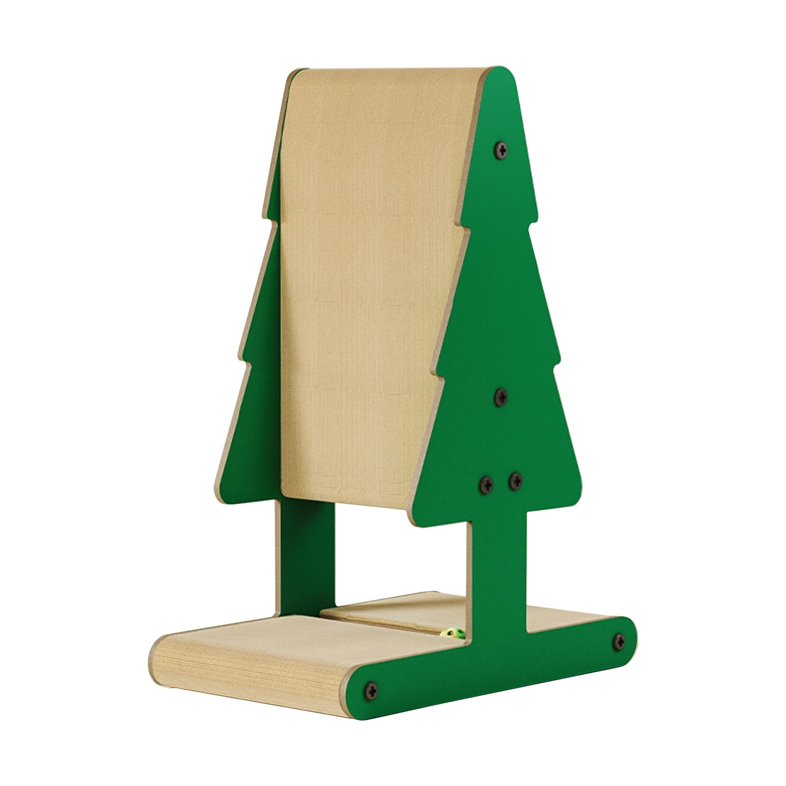 Wear-Resistant Cat Scratch Board with Bed - Extra-Large Vertical ...