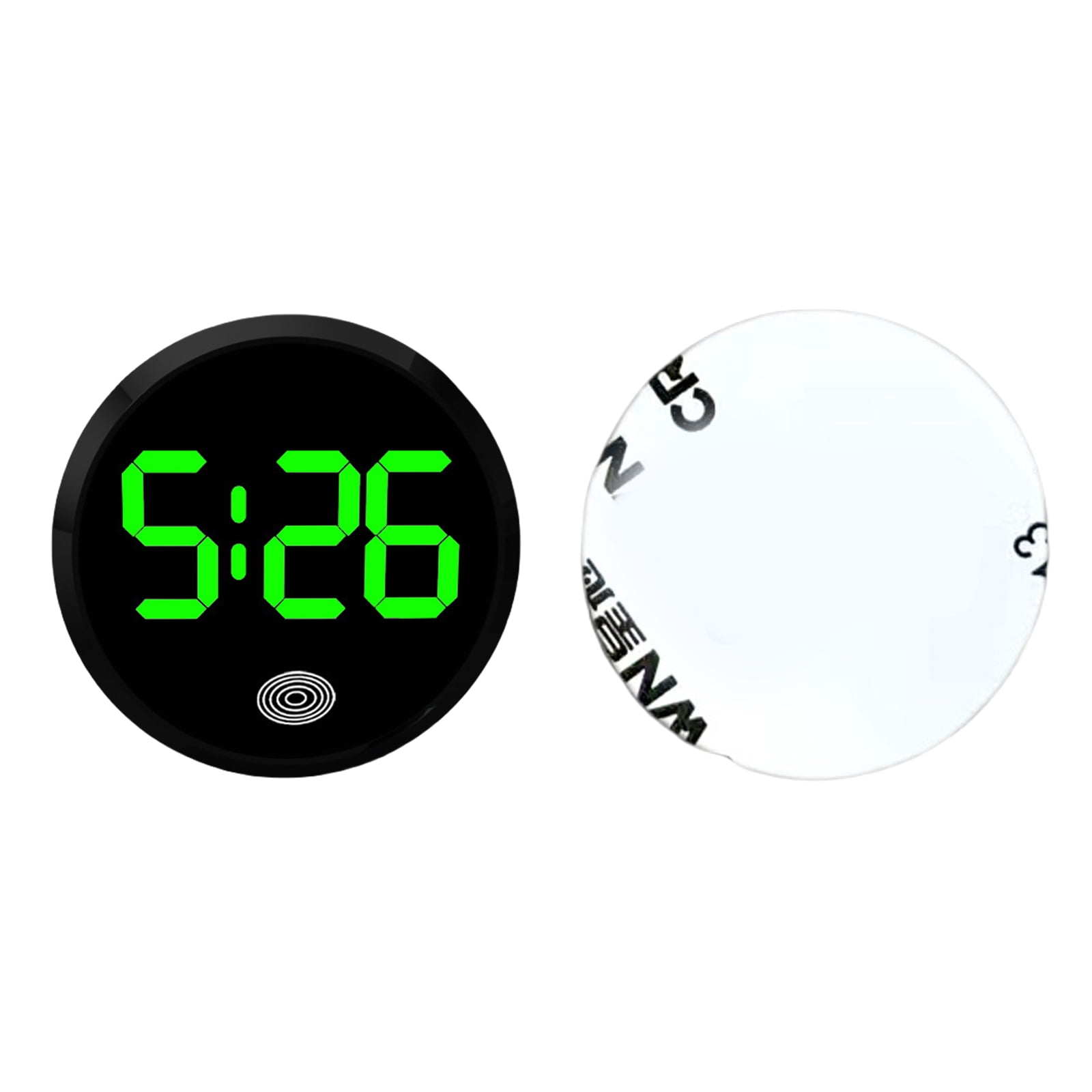 Wear Resistant Illuminant Miniature Car Clock Round Alloy Design Touch ...