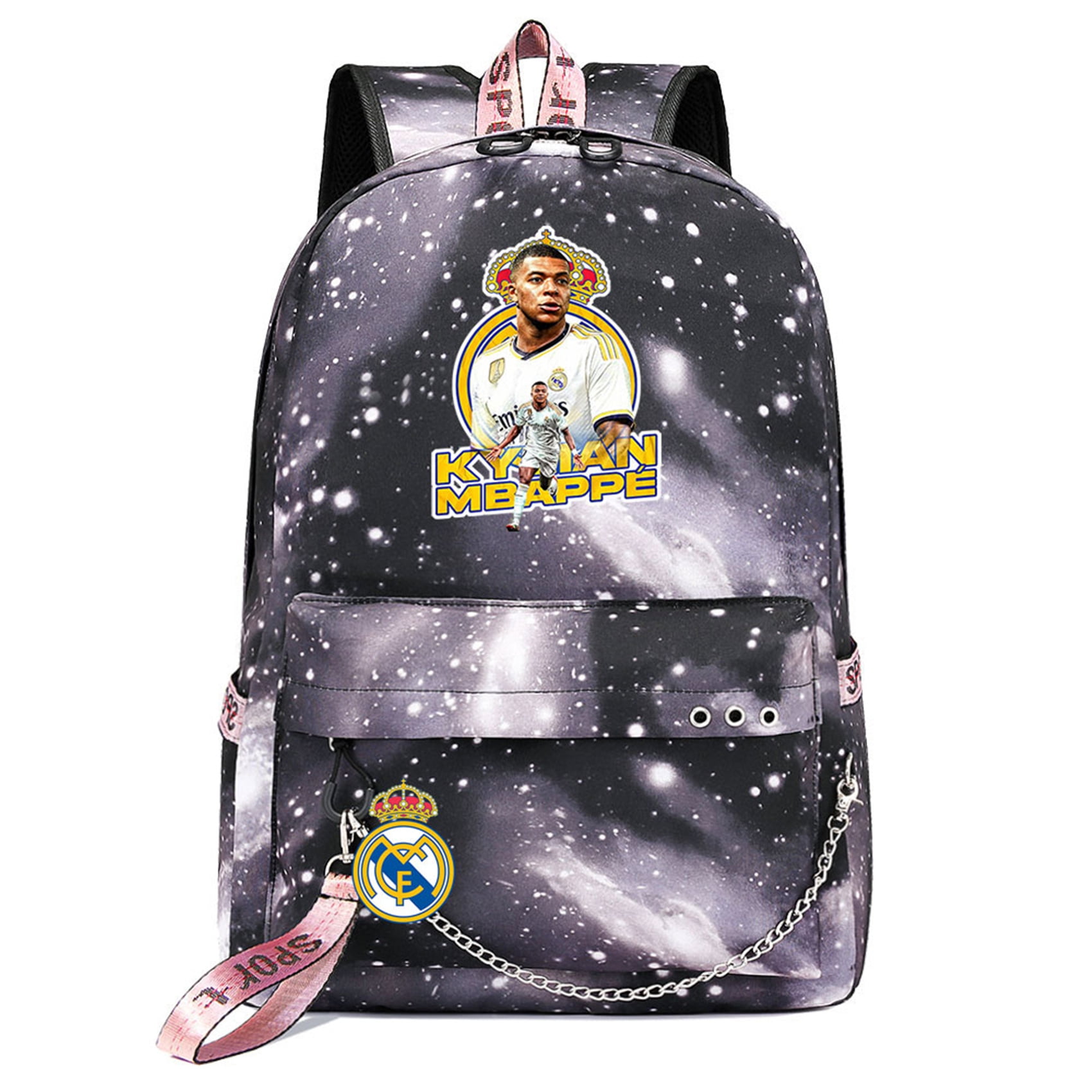Wear Resistant Kylian Mbappe Backpack with USB Charge Port Large ...