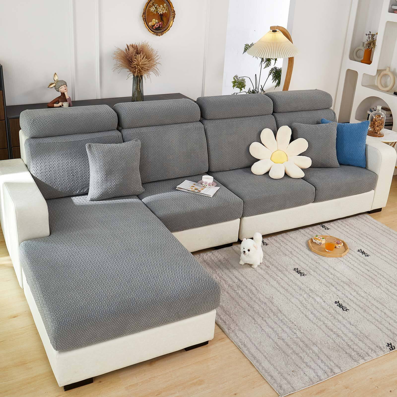 Wear-Resistant Universal Sofa Cover, Stretch Couch Cushion Slipcovers ...